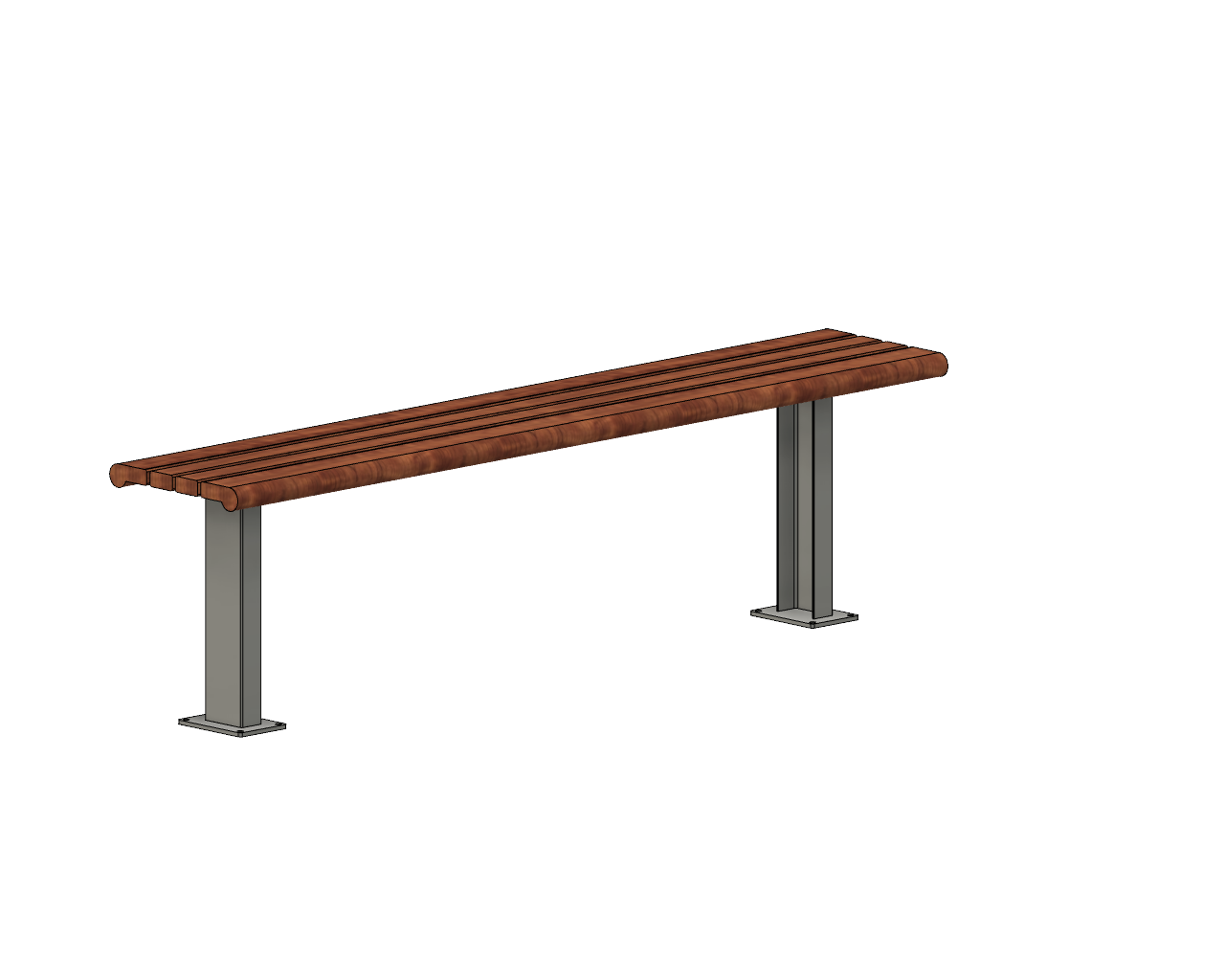 Lawrence Bench | Park Furniture Australia