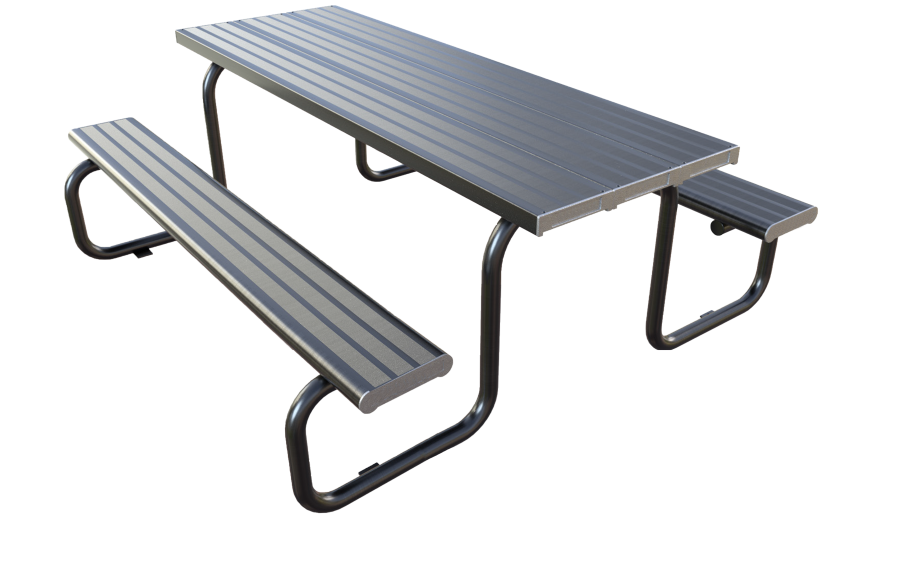 Barakula Aluminum Standard Seating | Park Furniture Australia