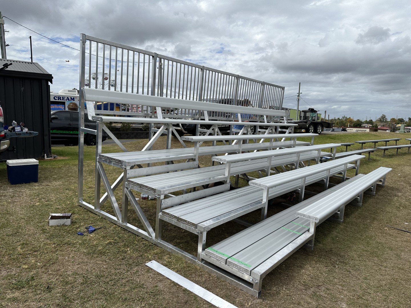 Beenleigh Show Society Aluminium Grandstand | Park Furniture Australia