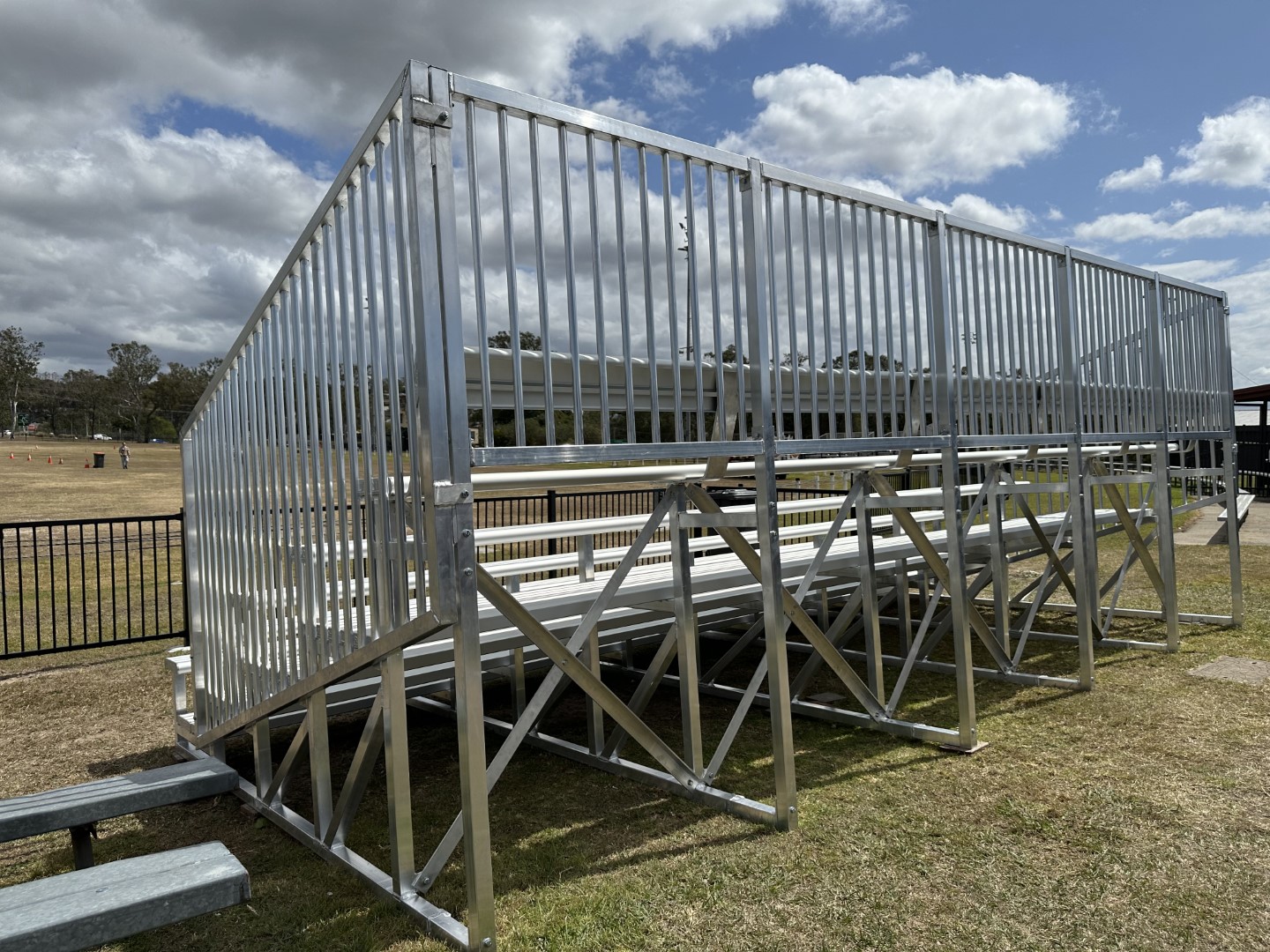 Beenleigh Show Society Aluminium Grandstand | Park Furniture Australia